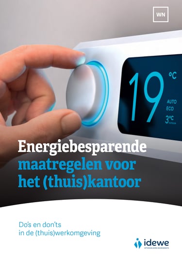 Energie besparen op de werkplek. IDEWE helpt je.